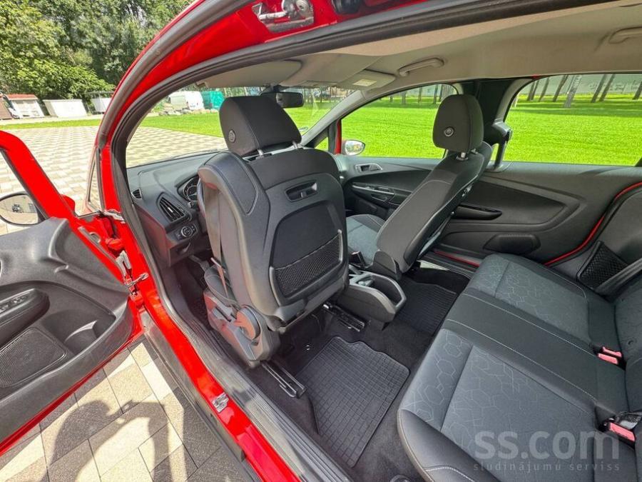 Sarkans Ford B-Max 2016 Rīga, ar dzinēja tilpumu 1.00 L un nobraukumu 154 tūkst. km par 4500 €, foto 17 vietnē AUTOMOTO.COM.LV
