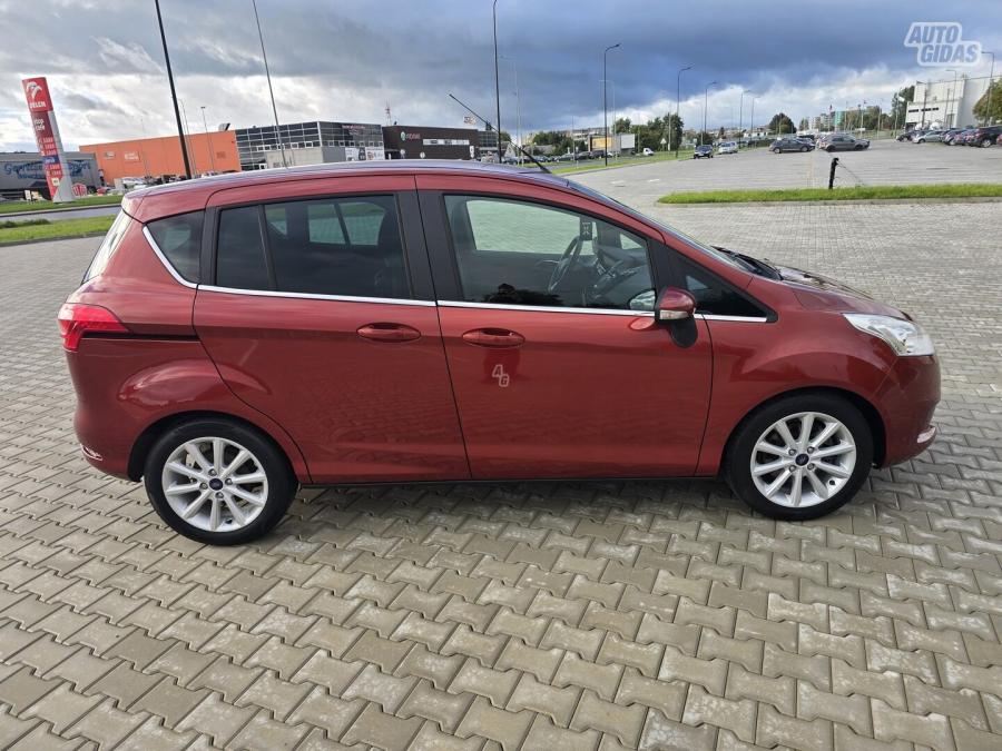 Sarkans Ford B-Max 2016 Tauragė, ar dzinēja tilpumu 1.00 L un nobraukumu 133 tūkst. km par 4200 €, foto 7 vietnē AUTOMOTO.COM.LV