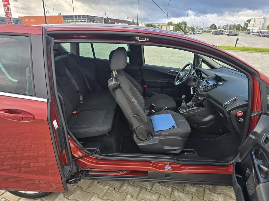 Sarkans Ford B-Max 2016 Tauragė, ar dzinēja tilpumu 1.00 L un nobraukumu 133 tūkst. km par 4200 €, foto 17 vietnē AUTOMOTO.COM.LV