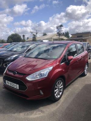 Red Ford B-Max 2017 in Klaipeda, with an engine capacity of 1.00 L and mileage of 137 thousand km for 5950 €, photo  on AUTOMOTO.COM.LV