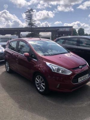 Red Ford B-Max 2017 in Klaipeda, with an engine capacity of 1.00 L and mileage of 137 thousand km for 5950 €, photo 3 on AUTOMOTO.COM.LV
