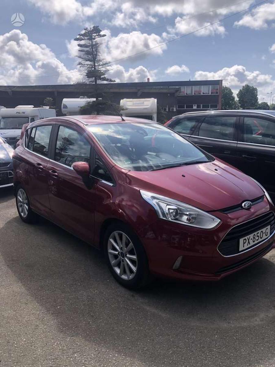 Red Ford B-Max 2017 in Klaipeda, with an engine capacity of 1.00 L and mileage of 137 thousand km for 5950 €, photo 3 on AUTOMOTO.COM.LV