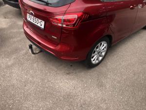 Red Ford B-Max 2017 in Klaipeda, with an engine capacity of 1.00 L and mileage of 137 thousand km for 5950 €, photo 8 on AUTOMOTO.COM.LV