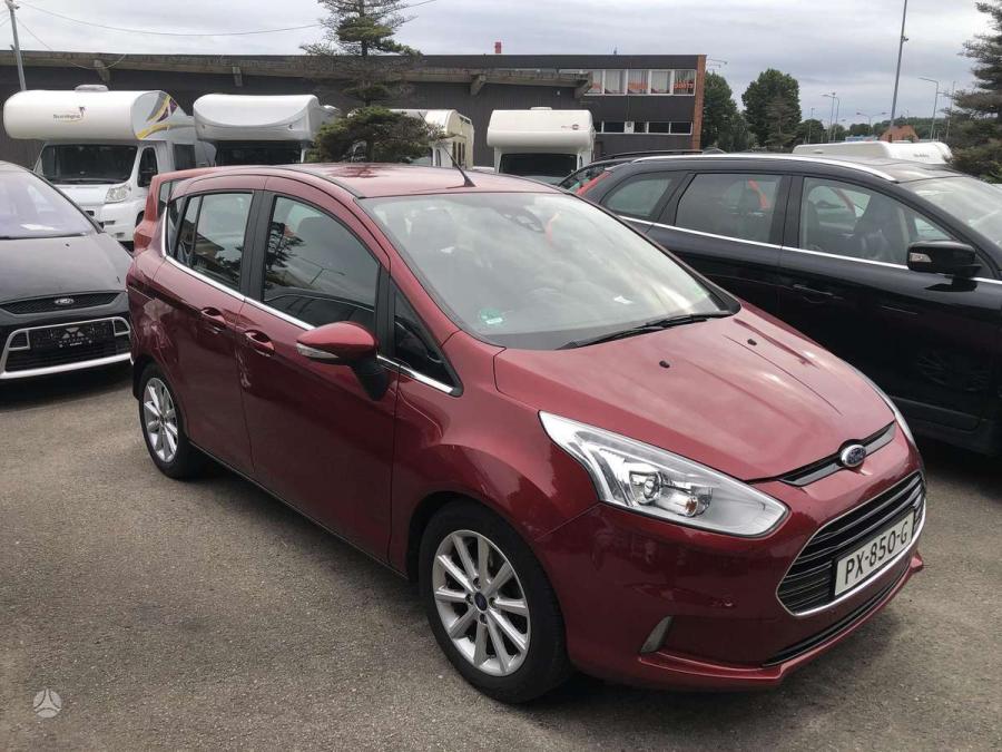 Red Ford B-Max 2017 in Klaipeda, with an engine capacity of 1.00 L and mileage of 137 thousand km for 5950 €, photo 9 on AUTOMOTO.COM.LV