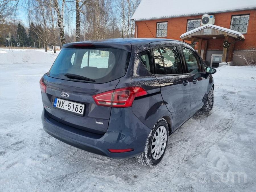 Violet Ford B-Max 2013 in Ogre, with an engine capacity of 1.50 L and mileage of 0 thousand km for 4800 €, photo 4 on AUTOMOTO.COM.LV