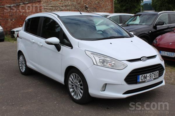 Balts Ford B-Max 2013 Liepāja, ar dzinēja tilpumu 1.60 L un nobraukumu 265 tūkst. km par 4500 €, foto 1 vietnē AUTOMOTO.COM.LV