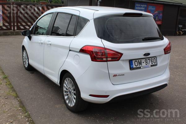 Balts Ford B-Max 2013 Liepāja, ar dzinēja tilpumu 1.60 L un nobraukumu 265 tūkst. km par 4500 €, foto 3 vietnē AUTOMOTO.COM.LV