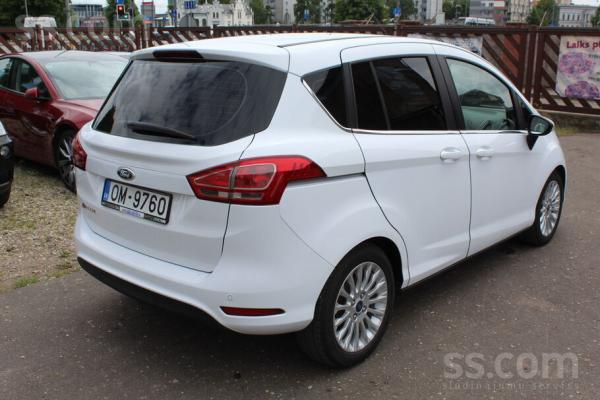 Balts Ford B-Max 2013 Liepāja, ar dzinēja tilpumu 1.60 L un nobraukumu 265 tūkst. km par 4500 €, foto 4 vietnē AUTOMOTO.COM.LV