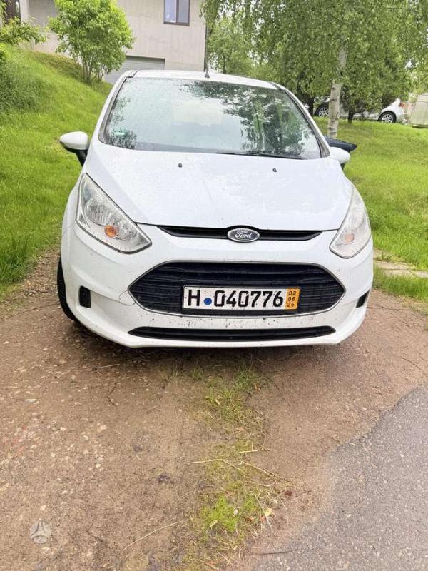 White Ford B-Max 2015 in Vilnius, with an engine capacity of 1.00 L and mileage of 164 thousand km for 3750 €, photo 2 on AUTOMOTO.COM.LV