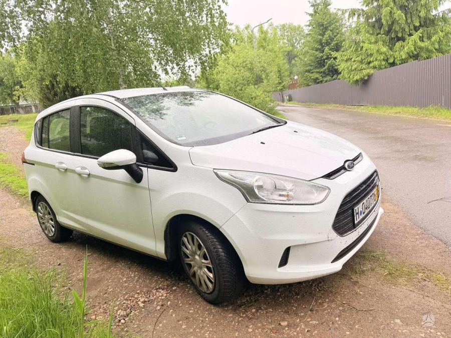 White Ford B-Max 2015 in Vilnius, with an engine capacity of 1.00 L and mileage of 164 thousand km for 3750 €, photo 4 on AUTOMOTO.COM.LV