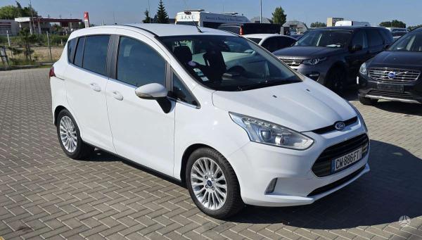 White Ford B-Max 2013 in Taurage, with an engine capacity of 1.00 L and mileage of 153 thousand km for 3600 €, photo 1 on AUTOMOTO.COM.LV