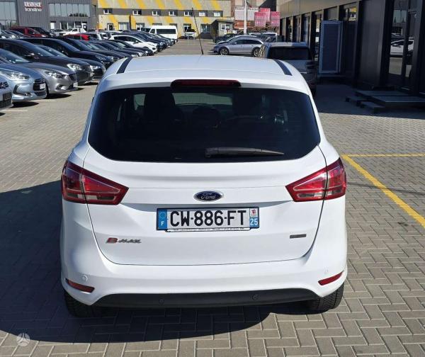White Ford B-Max 2013 in Taurage, with an engine capacity of 1.00 L and mileage of 153 thousand km for 3600 €, photo 6 on AUTOMOTO.COM.LV