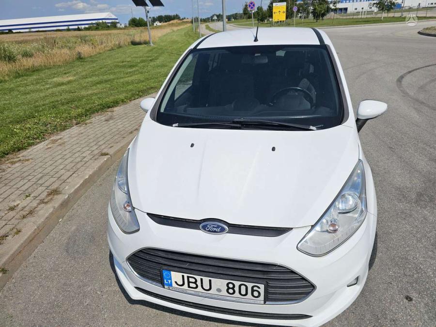 White Ford B-Max 2016 in Klaipeda, with an engine capacity of 1.00 L and mileage of 147 thousand km for 4950 €, photo 9 on AUTOMOTO.COM.LV