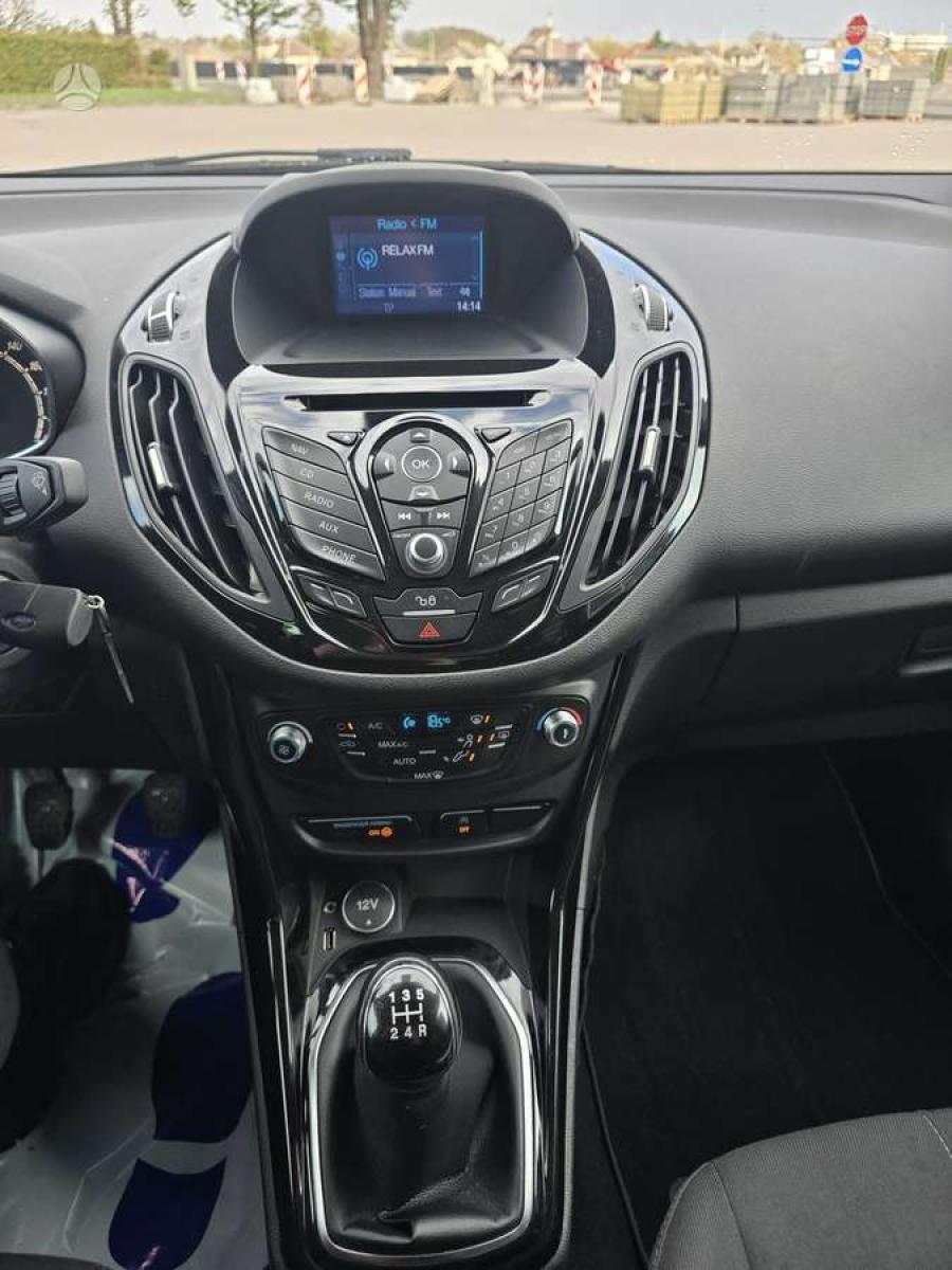 White Ford B-Max 2017 in Taurage, with an engine capacity of 1.00 L and mileage of 106 thousand km for 4200 €, photo 17 on AUTOMOTO.COM.LV