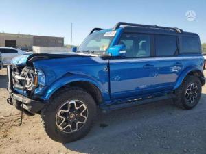 Blue Ford Bronco 2022 in Vilnius, with an engine capacity of 0.00 L and mileage of 104 thousand km for 19800 €, photo  on AUTOMOTO.COM.LV