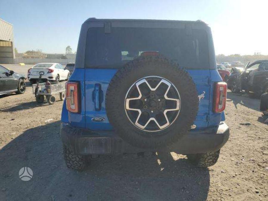 Blue Ford Bronco 2022 in Vilnius, with an engine capacity of 0.00 L and mileage of 104 thousand km for 19800 €, photo 5 on AUTOMOTO.COM.LV