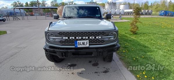Ford Bronco 2023 Tallina, ar dzinēja tilpumu 2.70 L un nobraukumu 8 tūkst. km par 59000 €, foto 1 vietnē AUTOMOTO.COM.LV
