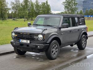 Grey Ford Bronco 2022 in Riga, with an engine capacity of 2.30 L and mileage of 55 thousand km for 42500 €, photo  on AUTOMOTO.COM.LV