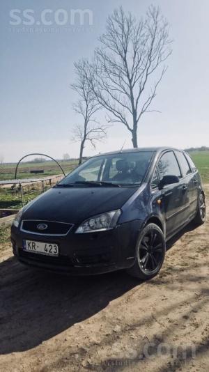 Black Ford C-Max 2004 in Bauska, with an engine capacity of 2.00 L and mileage of 290 thousand km for 650 €, photo 4 on AUTOMOTO.COM.LV
