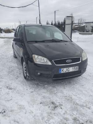 Black Ford C-Max 2005 in Kaunas, with an engine capacity of 1.60 L and mileage of 220 thousand km for 1650 €, photo 2 on AUTOMOTO.COM.LV