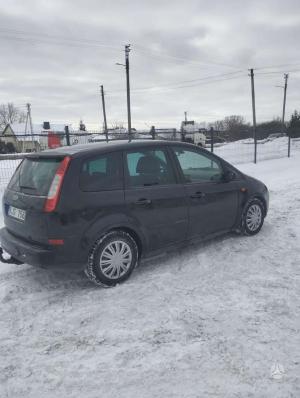 Black Ford C-Max 2005 in Kaunas, with an engine capacity of 1.60 L and mileage of 220 thousand km for 1650 €, photo 5 on AUTOMOTO.COM.LV