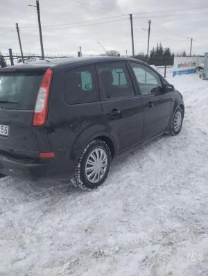 Black Ford C-Max 2005 in Kaunas, with an engine capacity of 1.60 L and mileage of 220 thousand km for 1650 €, photo 6 on AUTOMOTO.COM.LV