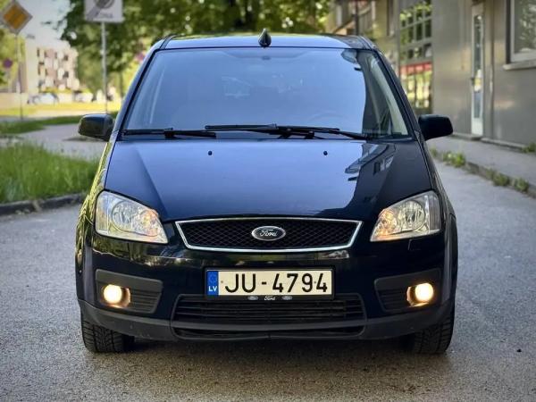 Black Ford C-Max 2005 in Riga, with an engine capacity of 1.60 L and mileage of 295 thousand km for 800 €, photo 2 on AUTOMOTO.COM.LV