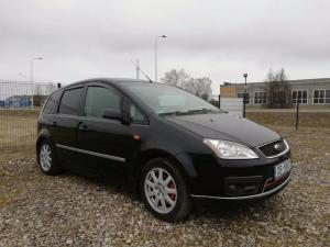 Black Ford C-Max 2005 in Saldus, with an engine capacity of 1.60 L and mileage of 266 thousand km for 1900 €, photo 4 on AUTOMOTO.COM.LV