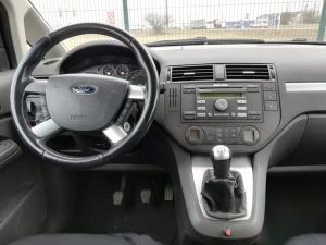 Black Ford C-Max 2005 in Saldus, with an engine capacity of 1.60 L and mileage of 266 thousand km for 1900 €, photo 14 on AUTOMOTO.COM.LV