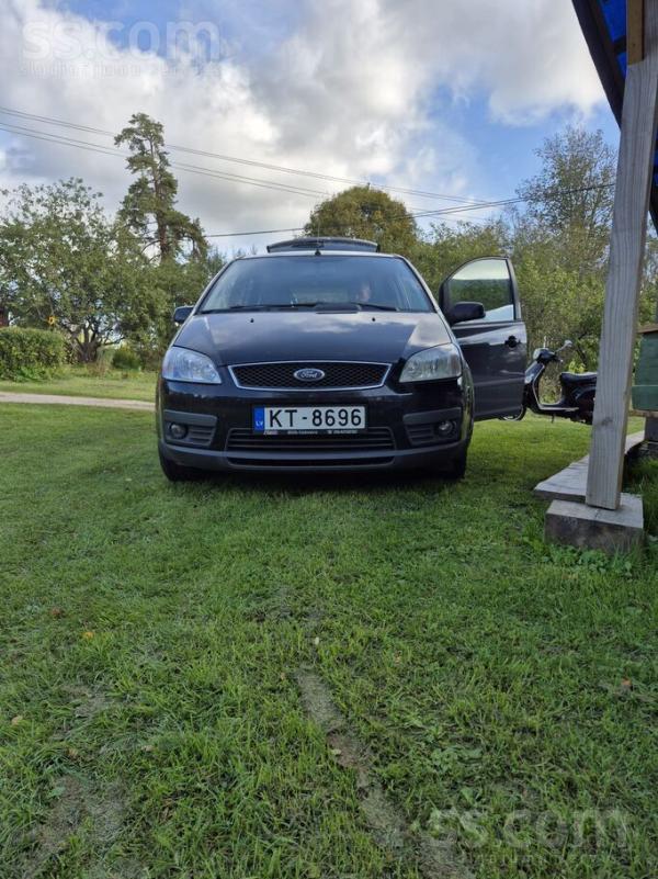 Black Ford C-Max 2006 in Riga, with an engine capacity of 2.00 L and mileage of 300 thousand km for 1000 €, photo 6 on AUTOMOTO.COM.LV