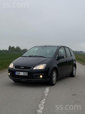Melns Ford C-Max 2006 Dobele, ar dzinēja tilpumu 1.80 L un nobraukumu 377 tūkst. km par 1950 €, foto  vietnē AUTOMOTO.COM.LV