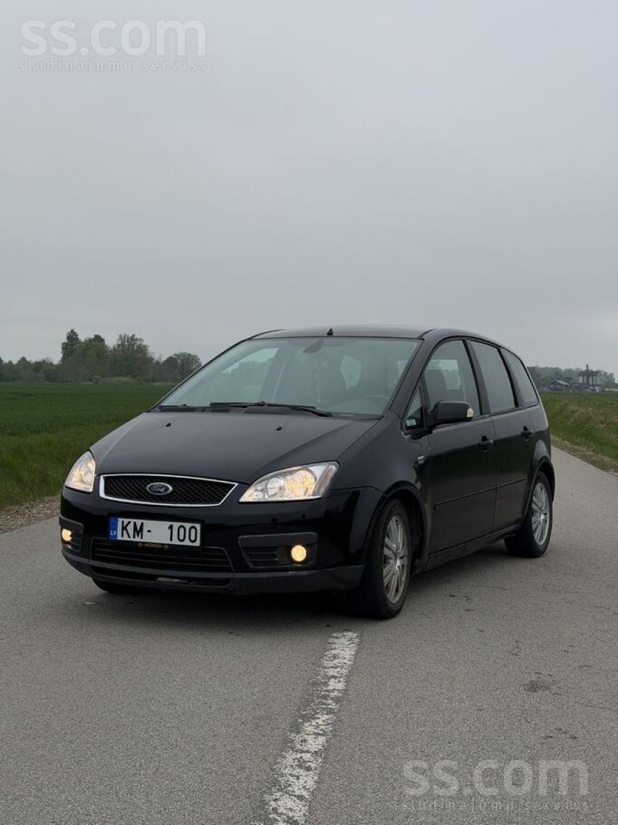 Melns Ford C-Max 2006 Dobele, ar dzinēja tilpumu 1.80 L un nobraukumu 377 tūkst. km par 1950 €, foto 1 vietnē AUTOMOTO.COM.LV