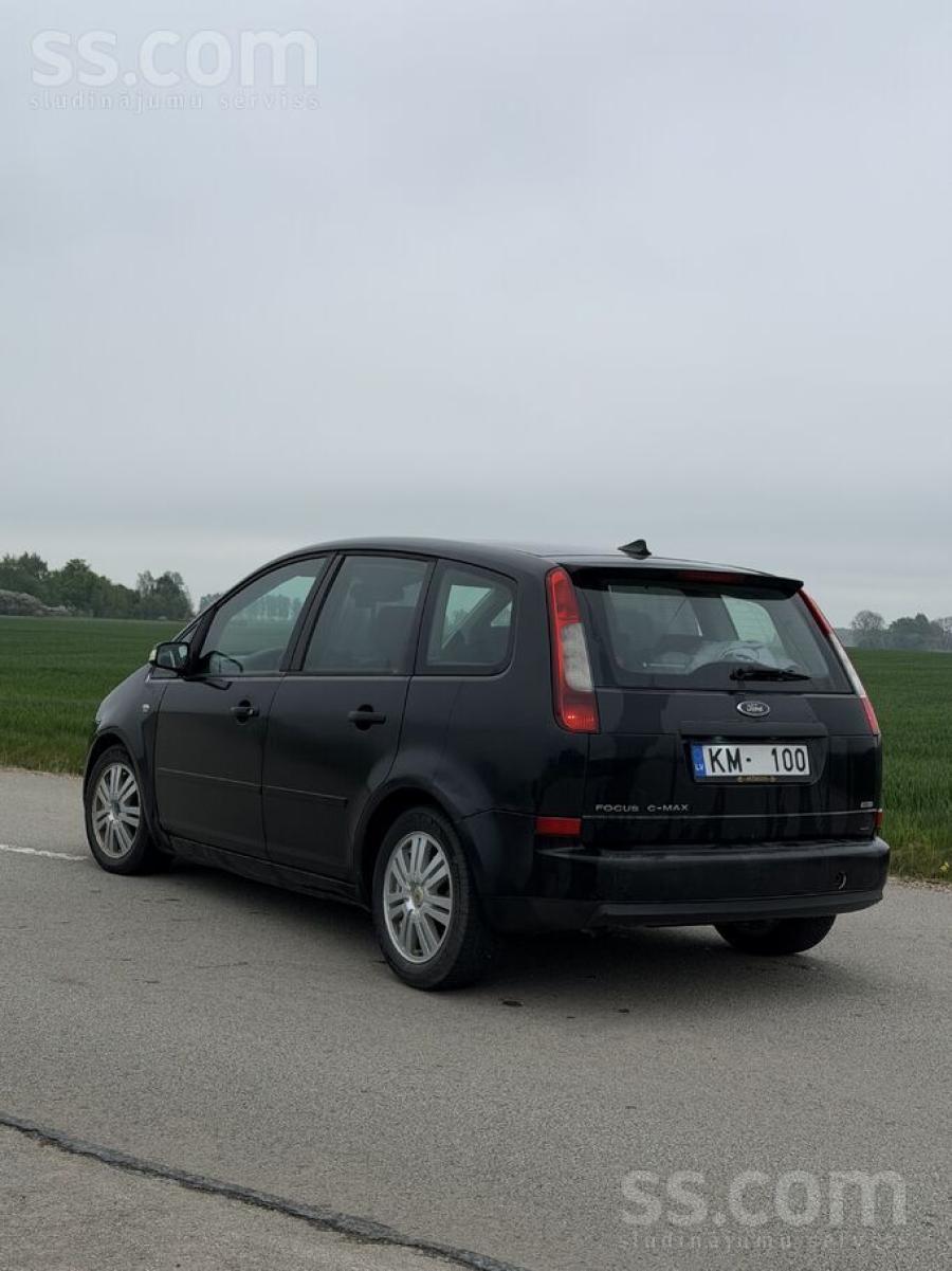 Melns Ford C-Max 2006 Dobele, ar dzinēja tilpumu 1.80 L un nobraukumu 377 tūkst. km par 1950 €, foto 5 vietnē AUTOMOTO.COM.LV