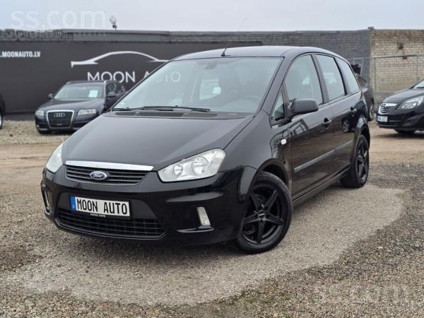 Black Ford C-Max 2008 in Liepaja, with an engine capacity of 1.60 L and mileage of 0 thousand km for 3490 €, photo 1 on AUTOMOTO.COM.LV