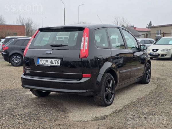 Black Ford C-Max 2008 in Liepaja, with an engine capacity of 1.60 L and mileage of 0 thousand km for 3490 €, photo 6 on AUTOMOTO.COM.LV