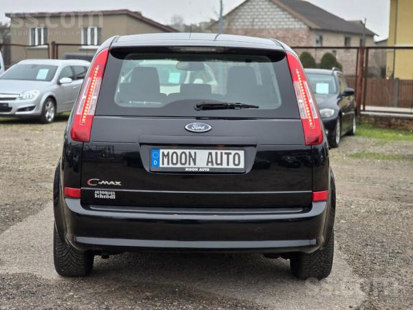 Black Ford C-Max 2008 in Liepaja, with an engine capacity of 1.60 L and mileage of 0 thousand km for 3490 €, photo 7 on AUTOMOTO.COM.LV