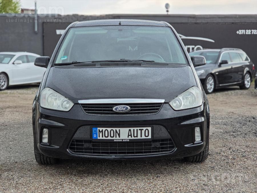 Melns Ford C-Max 2008 Liepāja, ar dzinēja tilpumu 1.60 L un nobraukumu 229 tūkst. km par 3200 €, foto 4 vietnē AUTOMOTO.COM.LV