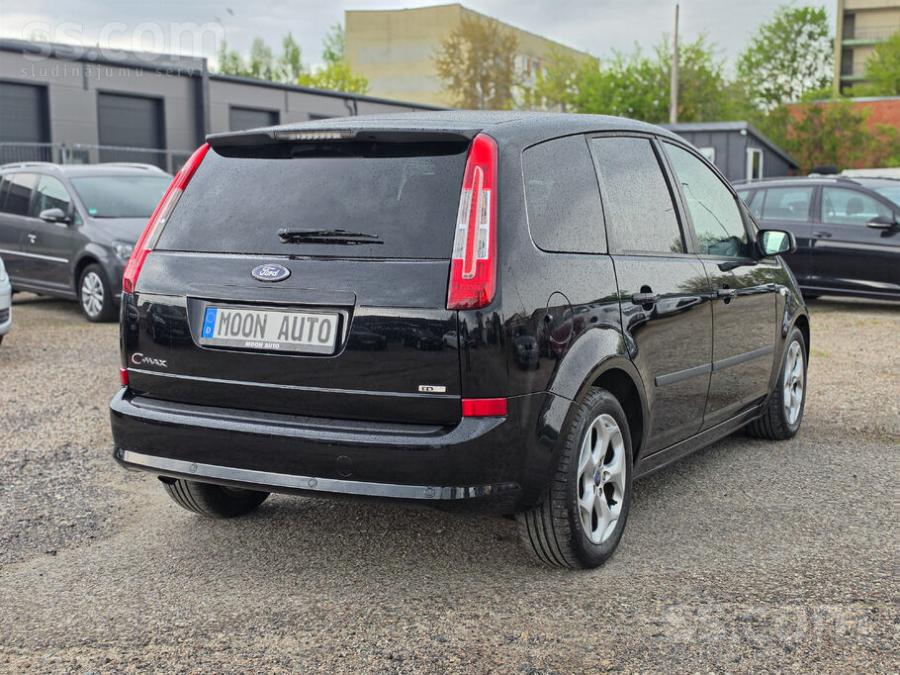 Melns Ford C-Max 2008 Liepāja, ar dzinēja tilpumu 1.60 L un nobraukumu 229 tūkst. km par 3200 €, foto 7 vietnē AUTOMOTO.COM.LV