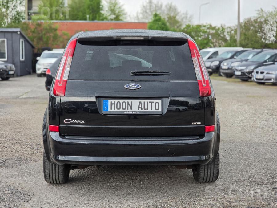 Melns Ford C-Max 2008 Liepāja, ar dzinēja tilpumu 1.60 L un nobraukumu 229 tūkst. km par 3200 €, foto 8 vietnē AUTOMOTO.COM.LV