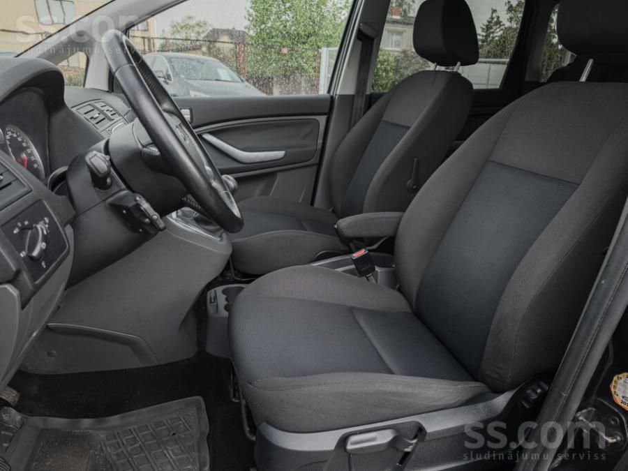 Melns Ford C-Max 2008 Liepāja, ar dzinēja tilpumu 1.60 L un nobraukumu 229 tūkst. km par 3200 €, foto 12 vietnē AUTOMOTO.COM.LV