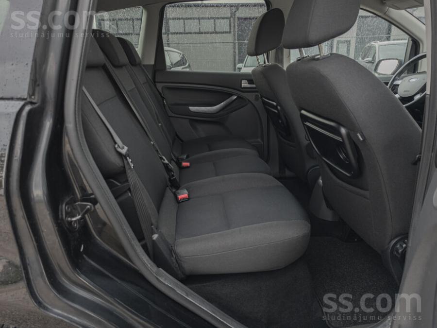 Melns Ford C-Max 2008 Liepāja, ar dzinēja tilpumu 1.60 L un nobraukumu 229 tūkst. km par 3200 €, foto 15 vietnē AUTOMOTO.COM.LV