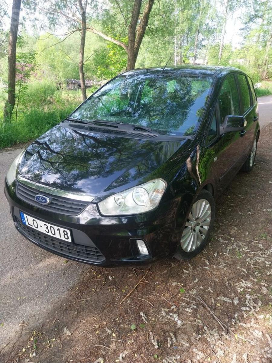 Black Ford C-Max 2009 in Daugavpils, with an engine capacity of 1.80 L and mileage of 242 thousand km for 1700 €, photo 3 on AUTOMOTO.COM.LV