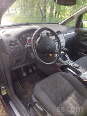 Black Ford C-Max 2009 in Daugavpils, with an engine capacity of 1.80 L and mileage of 242 thousand km for 1700 €, photo 12 on AUTOMOTO.COM.LV
