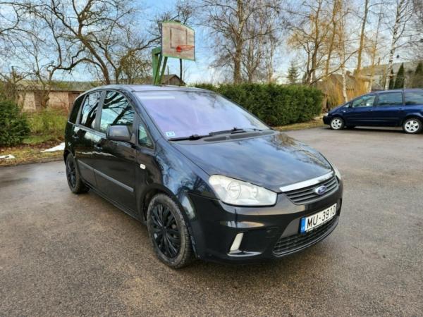 Black Ford C-Max 2009 in Riga, with an engine capacity of 1.60 L and mileage of 250 thousand km for 1700 €, photo 3 on AUTOMOTO.COM.LV