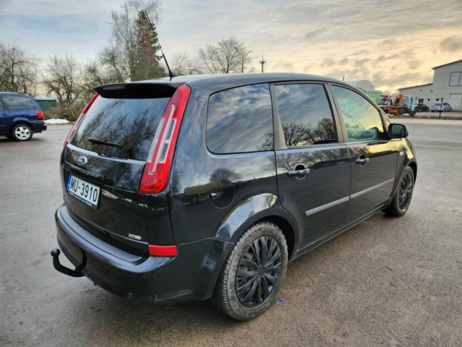 Black Ford C-Max 2009 in Riga, with an engine capacity of 1.60 L and mileage of 250 thousand km for 1700 €, photo 6 on AUTOMOTO.COM.LV