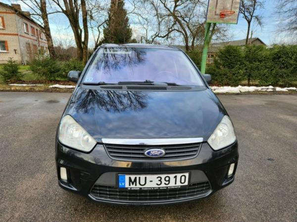 Black Ford C-Max 2009 in Riga, with an engine capacity of 1.60 L and mileage of 250 thousand km for 1700 €, photo 6 on AUTOMOTO.COM.LV