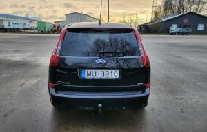Black Ford C-Max 2009 in Riga, with an engine capacity of 1.60 L and mileage of 250 thousand km for 1700 €, photo 8 on AUTOMOTO.COM.LV