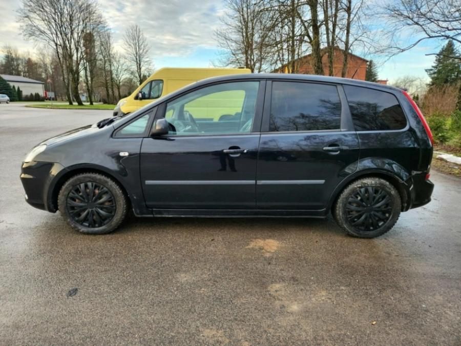 Black Ford C-Max 2009 in Riga, with an engine capacity of 1.60 L and mileage of 250 thousand km for 1700 €, photo 10 on AUTOMOTO.COM.LV