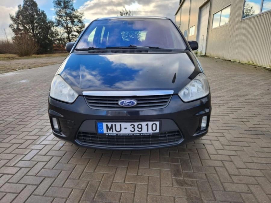 Black Ford C-Max 2009 in Riga, with an engine capacity of 1.60 L and mileage of 250 thousand km for 1700 €, photo 25 on AUTOMOTO.COM.LV