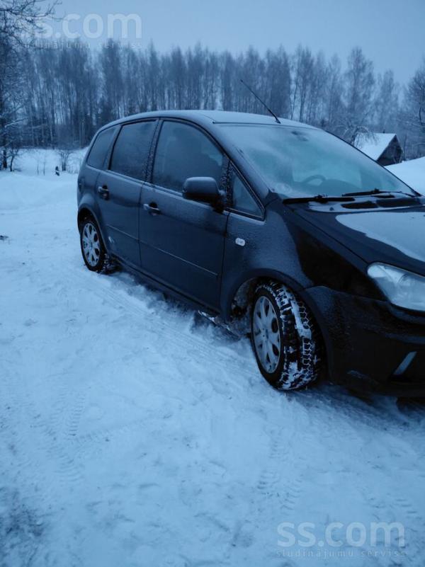 Melns Ford C-Max 2010 Cēsis, ar dzinēja tilpumu 1.60 L un nobraukumu 262 tūkst. km par 2700 €, foto 2 vietnē AUTOMOTO.COM.LV